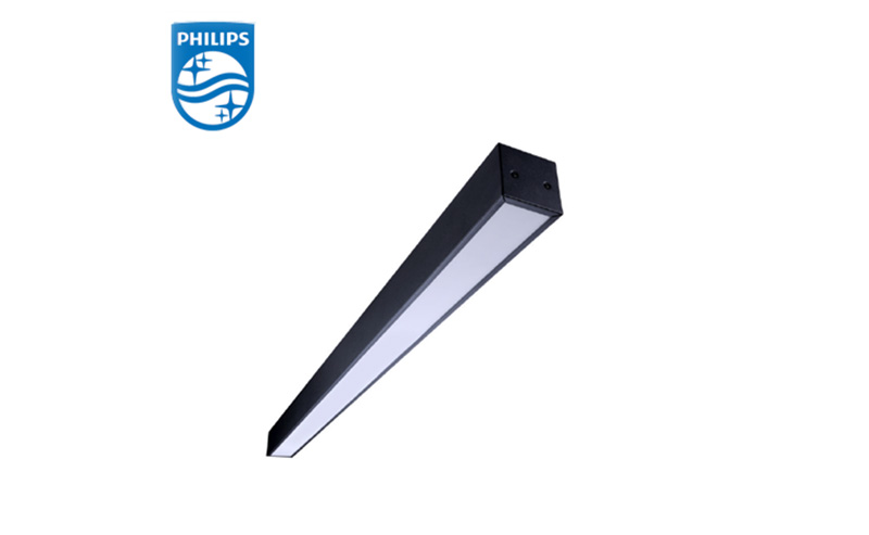 PHILIPS LED Linear Light Suspension RC095V LED26S/865 PSU W07L120 Black ...