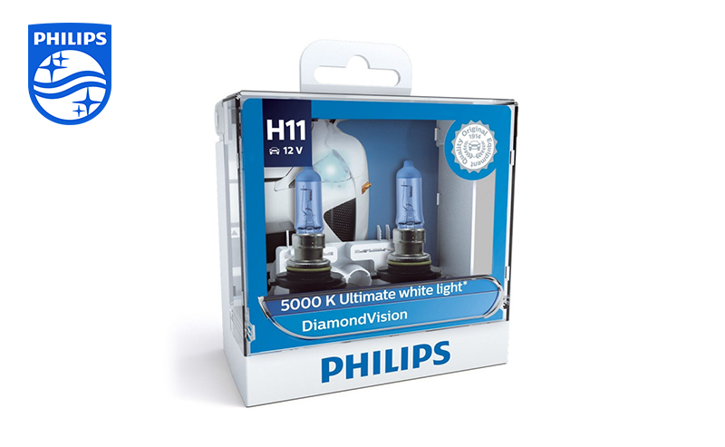 Philips DiamondVision Headlight bulb H7 12V 55W PX26d 12972DVS2 ...